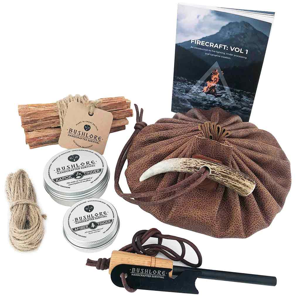 Fire Pouch Kit - Master – Borderland Bushcraft