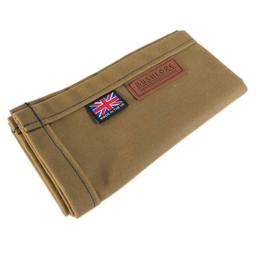 Waxed Canvas Ground Mat – Borderland Bushcraft