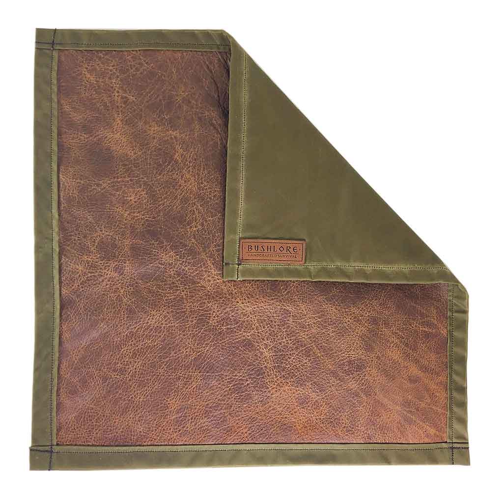 Leather & Canvas Seat Pad – Borderland Bushcraft