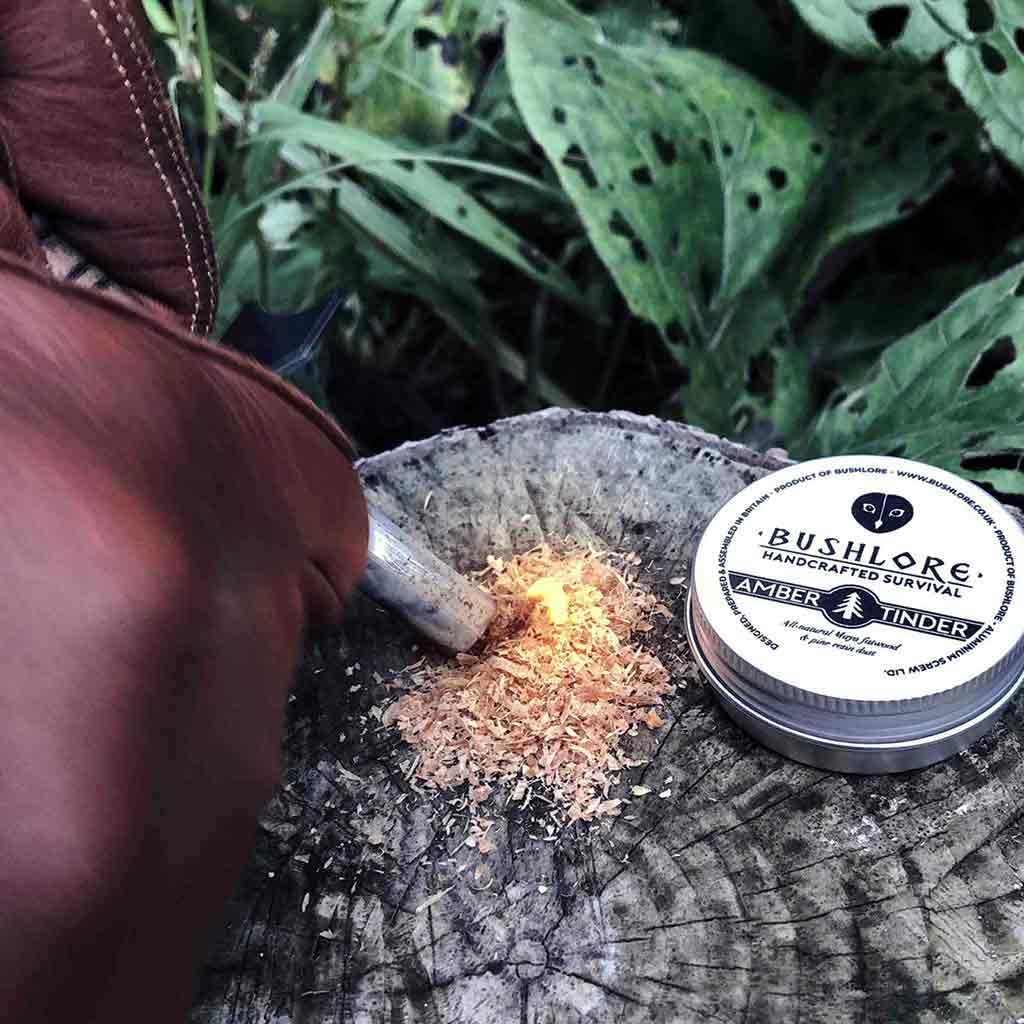 Journeyman Leather Pouch Tinder Kit – Borderland Bushcraft