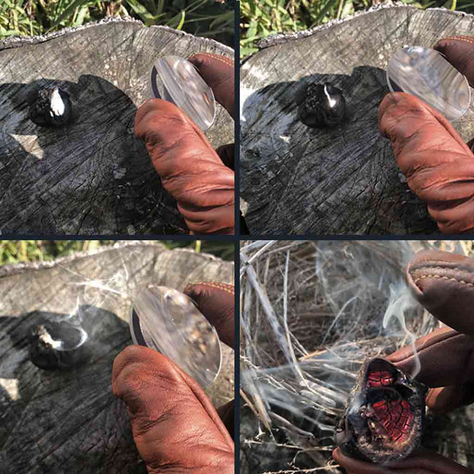 Magnifying Burning Glass – Borderland Bushcraft